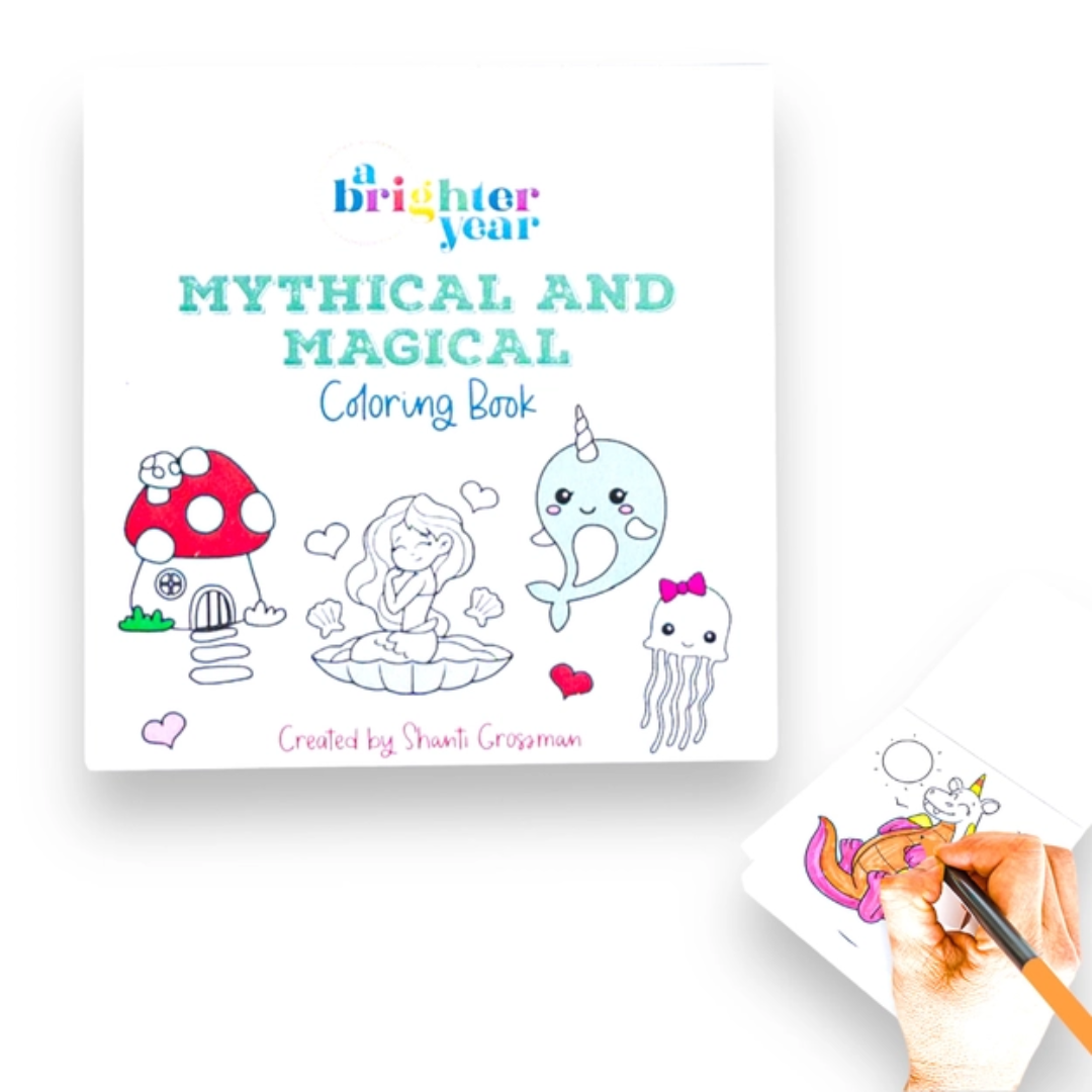 Mini Coloring Book - Mythical and Magical – Hello Gracie Lou