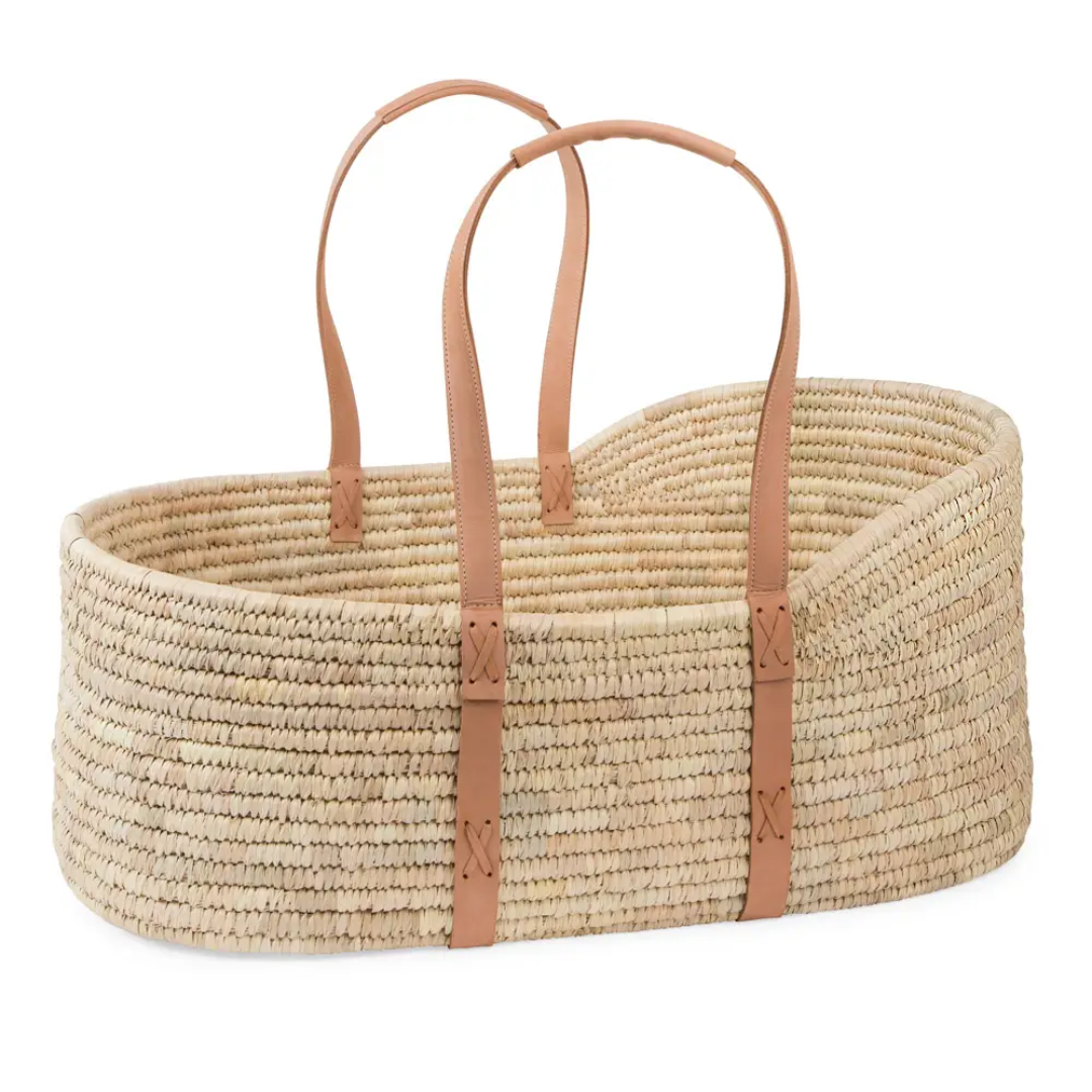 Woven Palm Leaf Moses Basket – Hello Gracie Lou